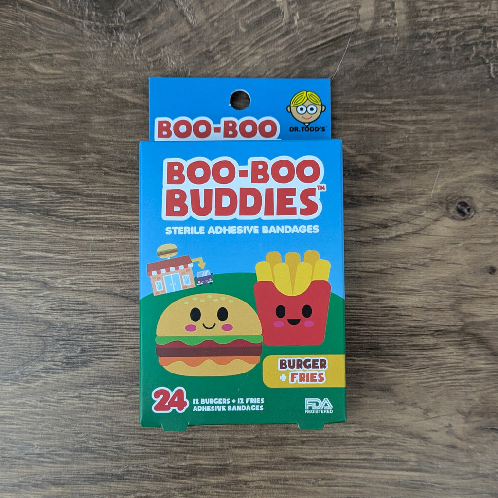 Boo-Boo Buddies Bandages | Burger & Fries – JSQ Mercantile