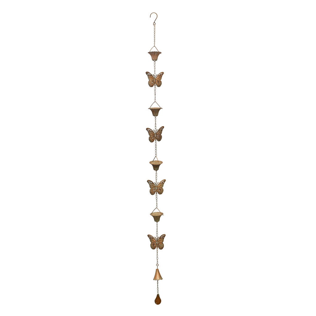 Butterfly Rain Iron Chain - 69”L – JSQ Mercantile