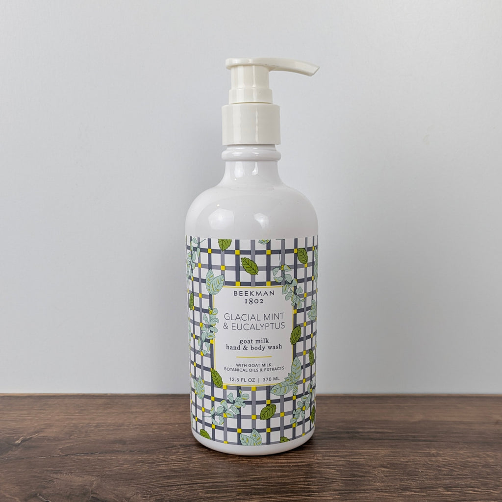 GLACIAL MINT + EUCALYPTUS HAND & BODY WASH 12.5OZ – JSQ Mercantile