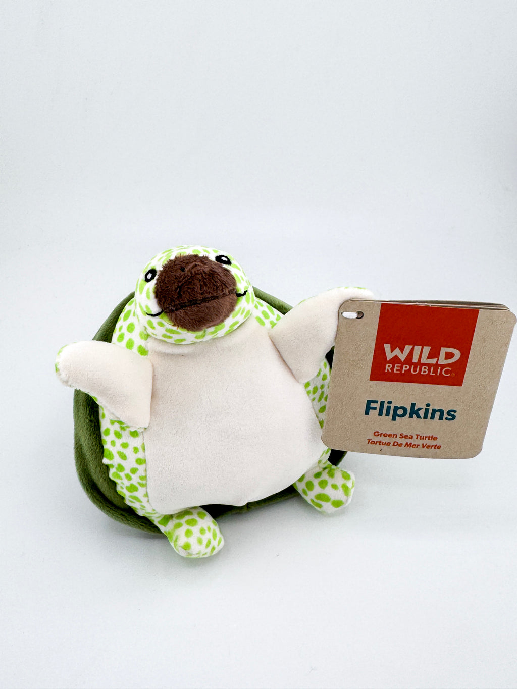 Flipkins Sea Turtle – 5" Always Lands Upright Plush Toy – JSQ Mercantile